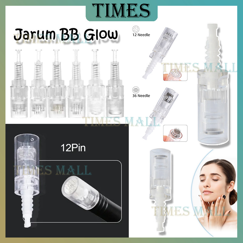 Jual 12 Pin Needle Cartridge Mym Derma Pen Bayonet Bb/Jarum 36 pin ...