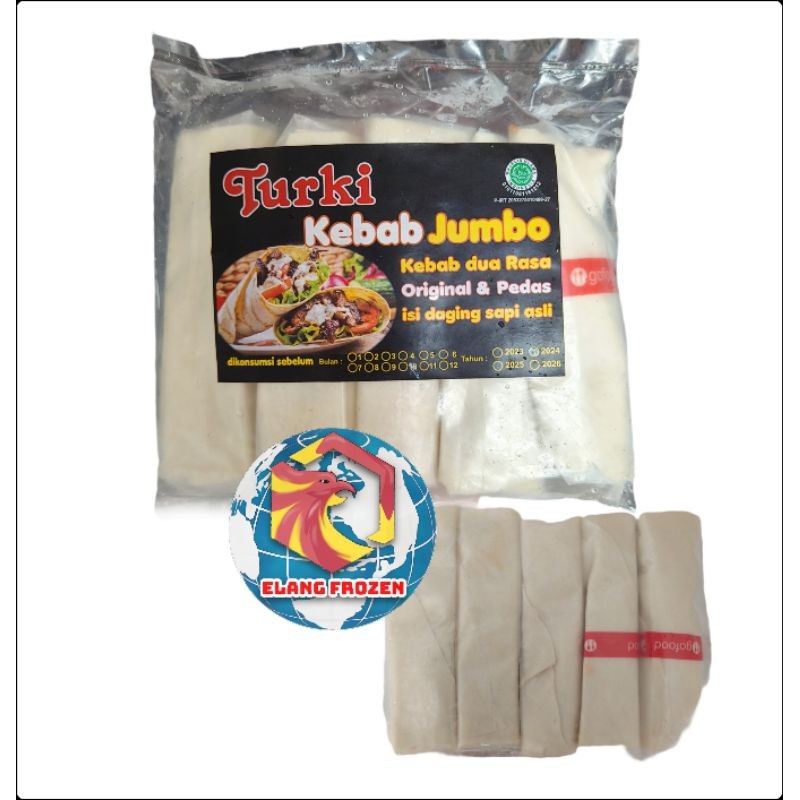 Jual Turki Kebab Jumbo isi 5 | Shopee Indonesia