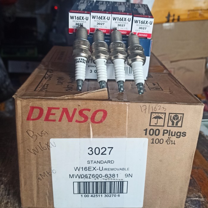 Jual JUAL Busi Spark Plugs W16EXU Denso Toyota Kijang Super 3K,4K,5K, Kapsul 7K KODE(AA ...
