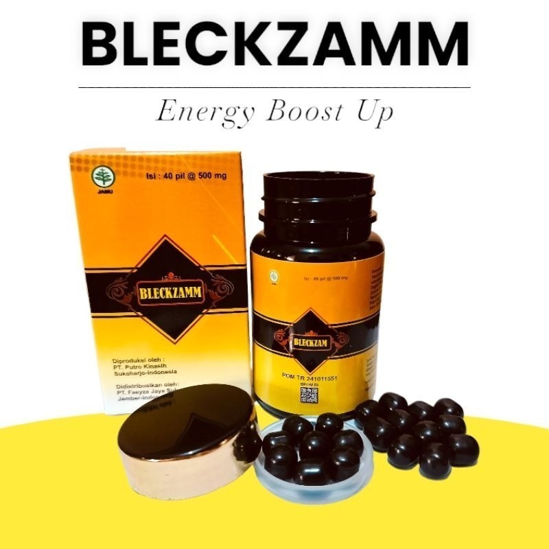 Jual PIL HITAM AJAIB BLECKZAMM 1 BOTOL ISI 40 PIL ORIGINAL BPOM ...