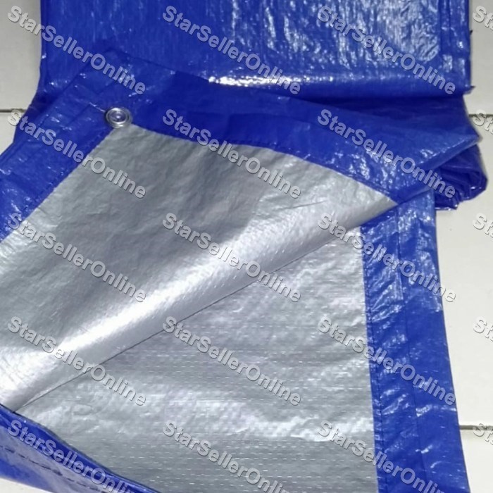 Jual Terpal A2 Biru Silver Custom Ukuran (Harga Per Meter Persegi ...