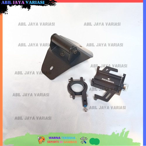 Jual PAKET HOLDER GPS HP XMAX OLD CONNECTED PHONE HOLDER ALUMUNIUM V2 ...
