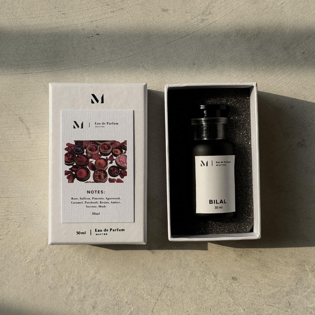 Jual Muftee Bilal Eau de Perfume Series Pria 30ml | 55ml Rose Saffron ...