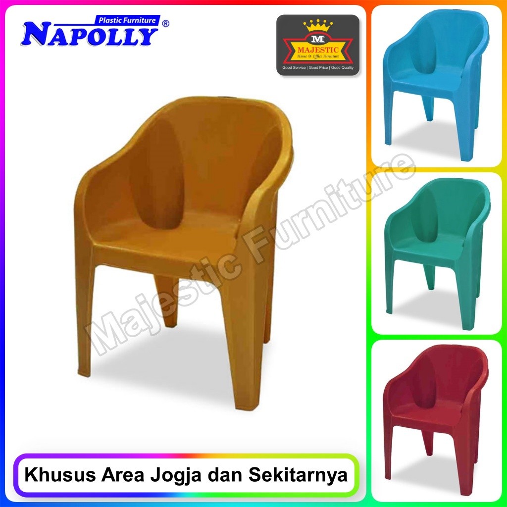 Jual Kursi Plastik Napolly TCC 500 - Jogja | Shopee Indonesia