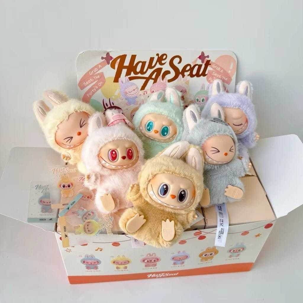 Jual Labubu Have a Seat v2 / Gantungan Kunci Labubu Versi Duduk Viral ...