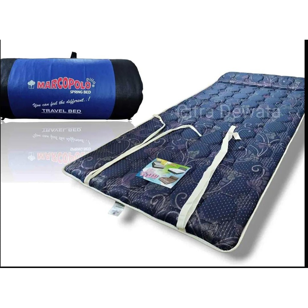 Jual Marcopolo-Kasur lipat tebal 5cm travel bag matras tidur kemping ...