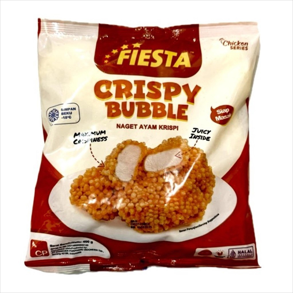 Jual CRISPY BUBBLE NUGGET 400 GR - FIESTA | Shopee Indonesia
