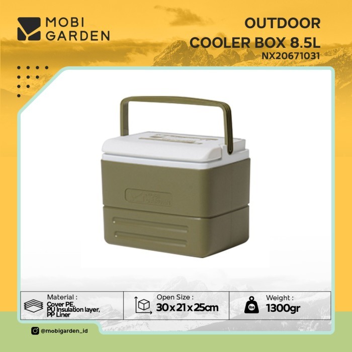 Jual Cool Box Mobi Garden NX20671031 Outdoor Cooler Box 8.5L | Shopee ...