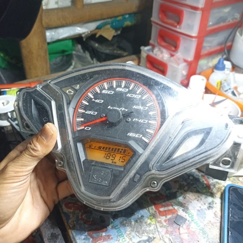 Jual speedometer vario cbs techno 125 fi kzr spedometer spidometer ...