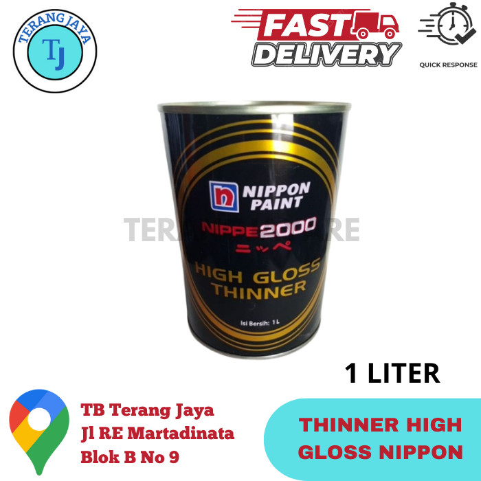 Jual Thinner Nippe 2000 High Gloss 1 Liter | Shopee Indonesia