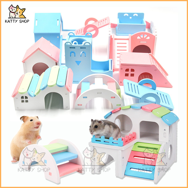 Jual Jungkat Jungkit Mainan Hewan Hamster Rainbow Maze Mainan Hamster ...