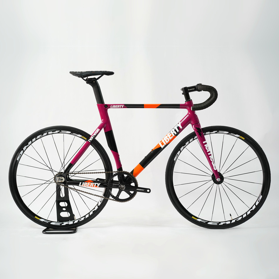 Jual Fixed Gear Bike 700C Aluminum Frame Carbon Fork Single Speed Fixie ...