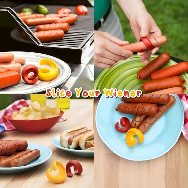 Jual HH Slice Your Wiener Spiral Sausage Slicer Cutter Spiralizer Sosis ...