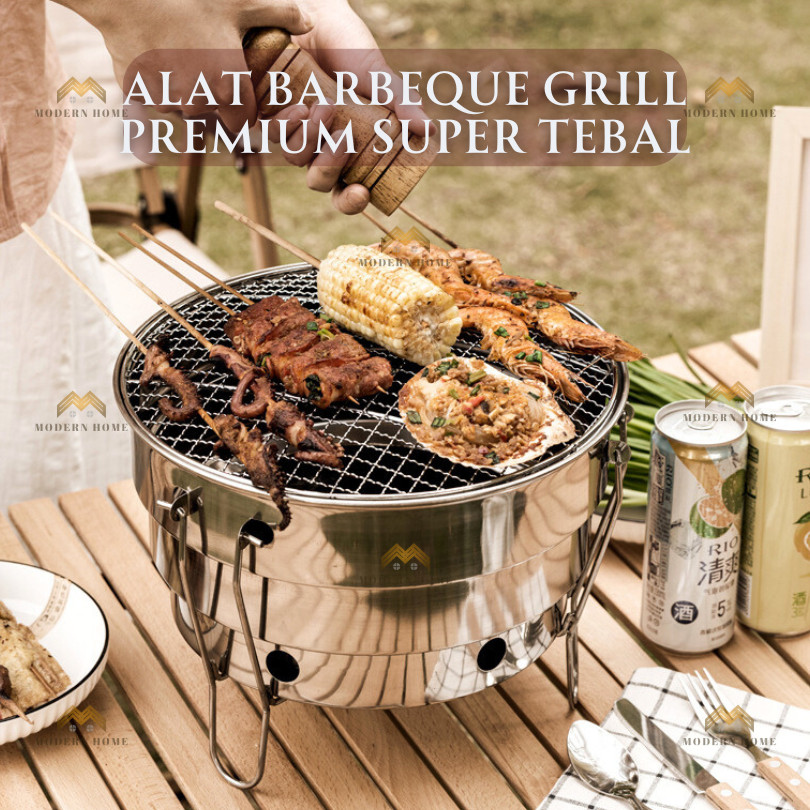 Jual Tempat Grill Bertingkat BBQ Premium Grill Pemanggang Stainless ...