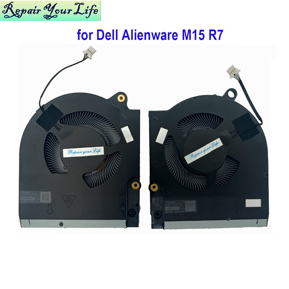Jual CPU GPU Fan For Dell For Alienware M15 R7 M15R7 ALWM15-R2763QB ...