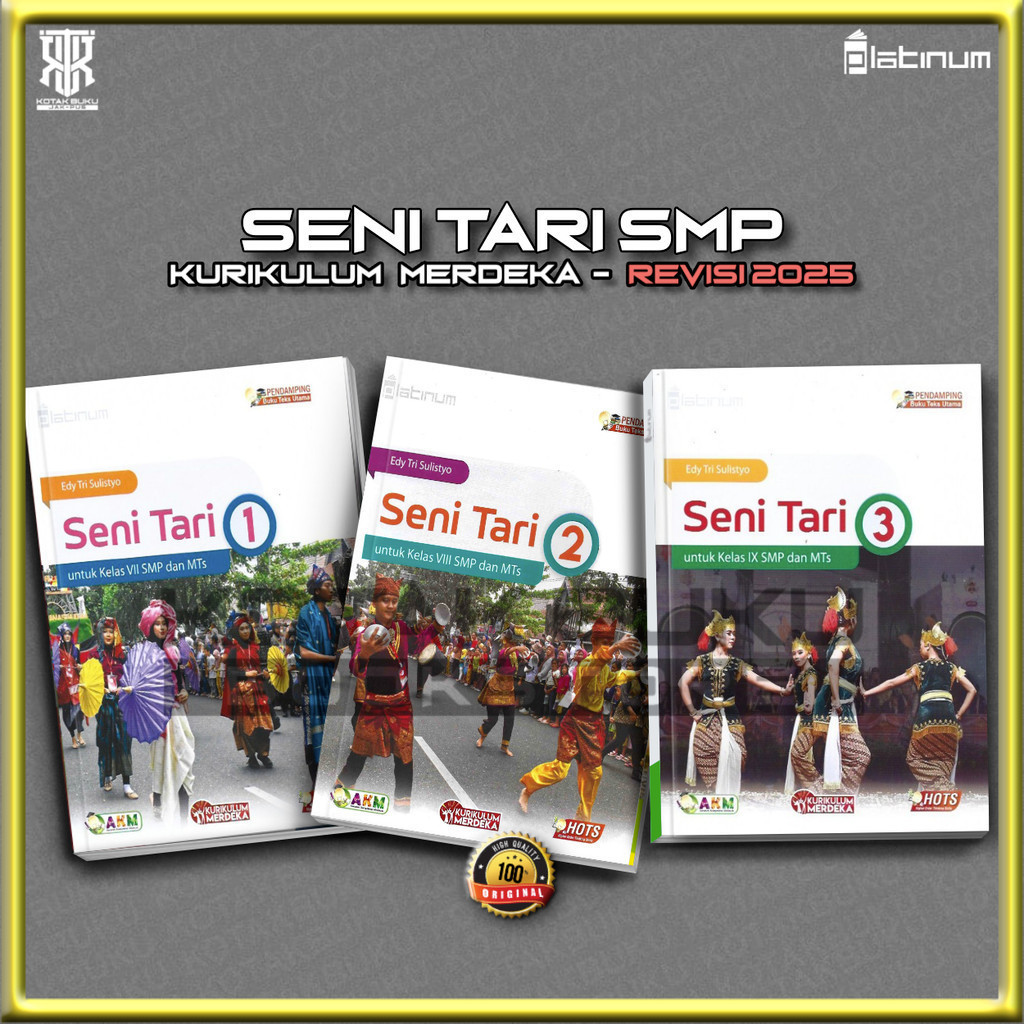 Jual Buku Seni Tari Kelas 7 8 9 SMP Kurikulum Merdeka / Seni Tari SMP / Platinum | Shopee Indonesia