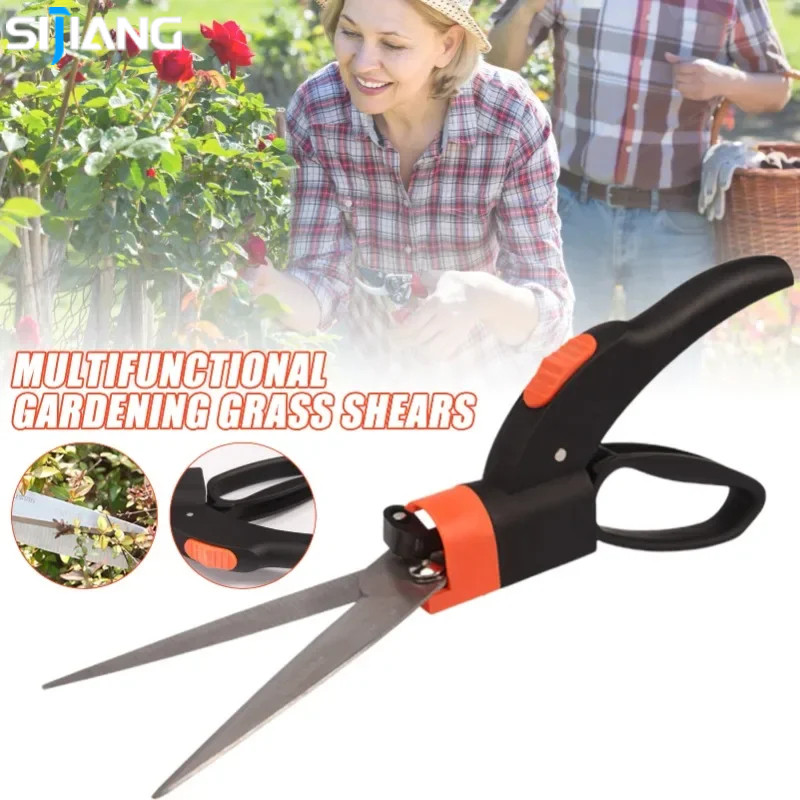 Jual SIJIANG PlantMate 360° Swivel grass shears 365mm / Gunting rumput sellery 66-181 | Shopee ...