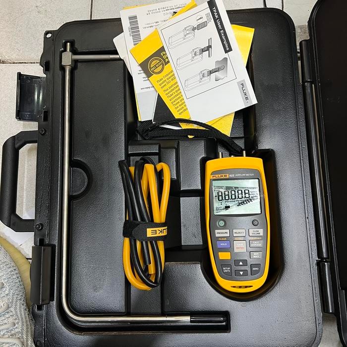Jual Fluke 922 KIT AIRFLOW meter kit micromanometer micro ma murah ...
