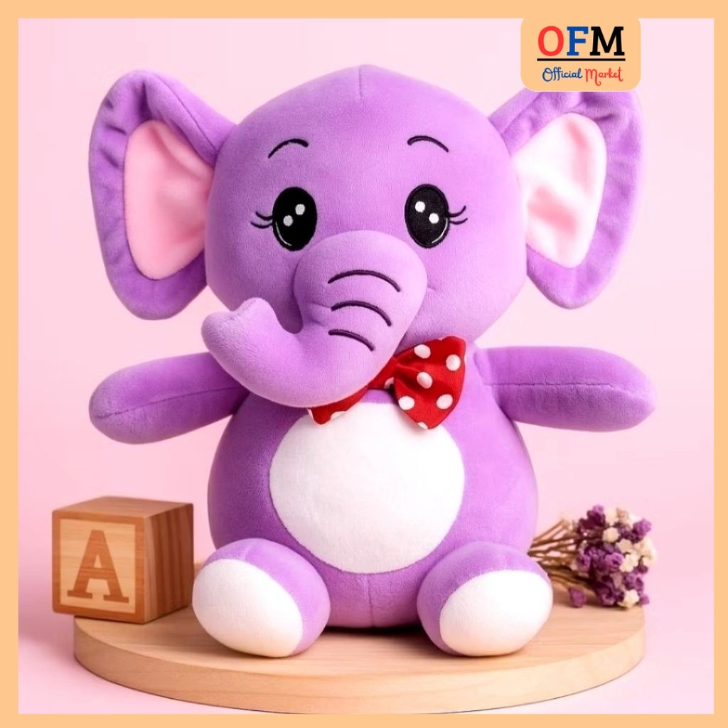 Jual Boneka Gajah Pita Mainan Anak Tersayang Boneka Lucu Viral Berlabel ...