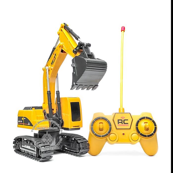 Jual RC Excavator Bego Heng Jian | Mainan Anak RC Alat Berat Remote ...