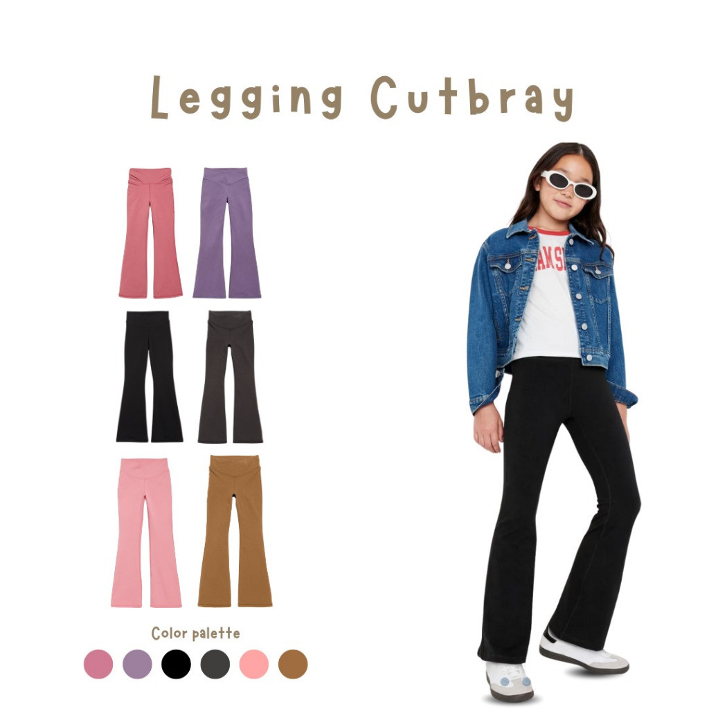 Jual Legging Cutbray Anak Perempuan ON 4-18 tahun | Shopee Indonesia