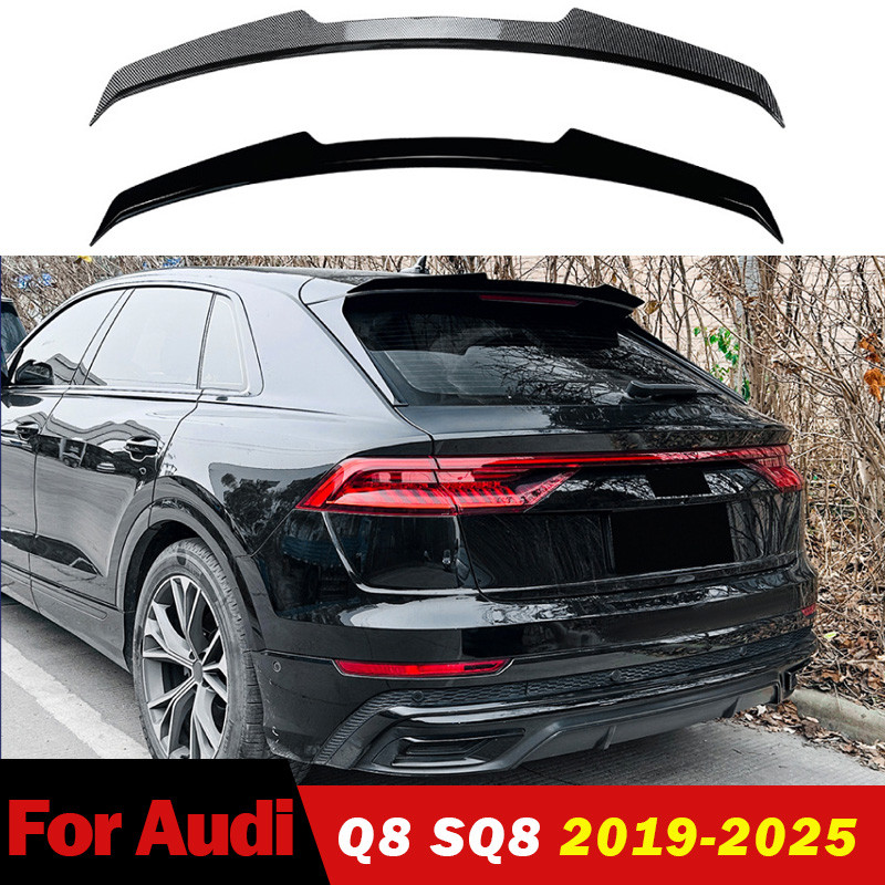 Jual For Audi Q8 SQ8 2019-2025 Rear Roof Trunk Top Lip Body Kit Tail ...