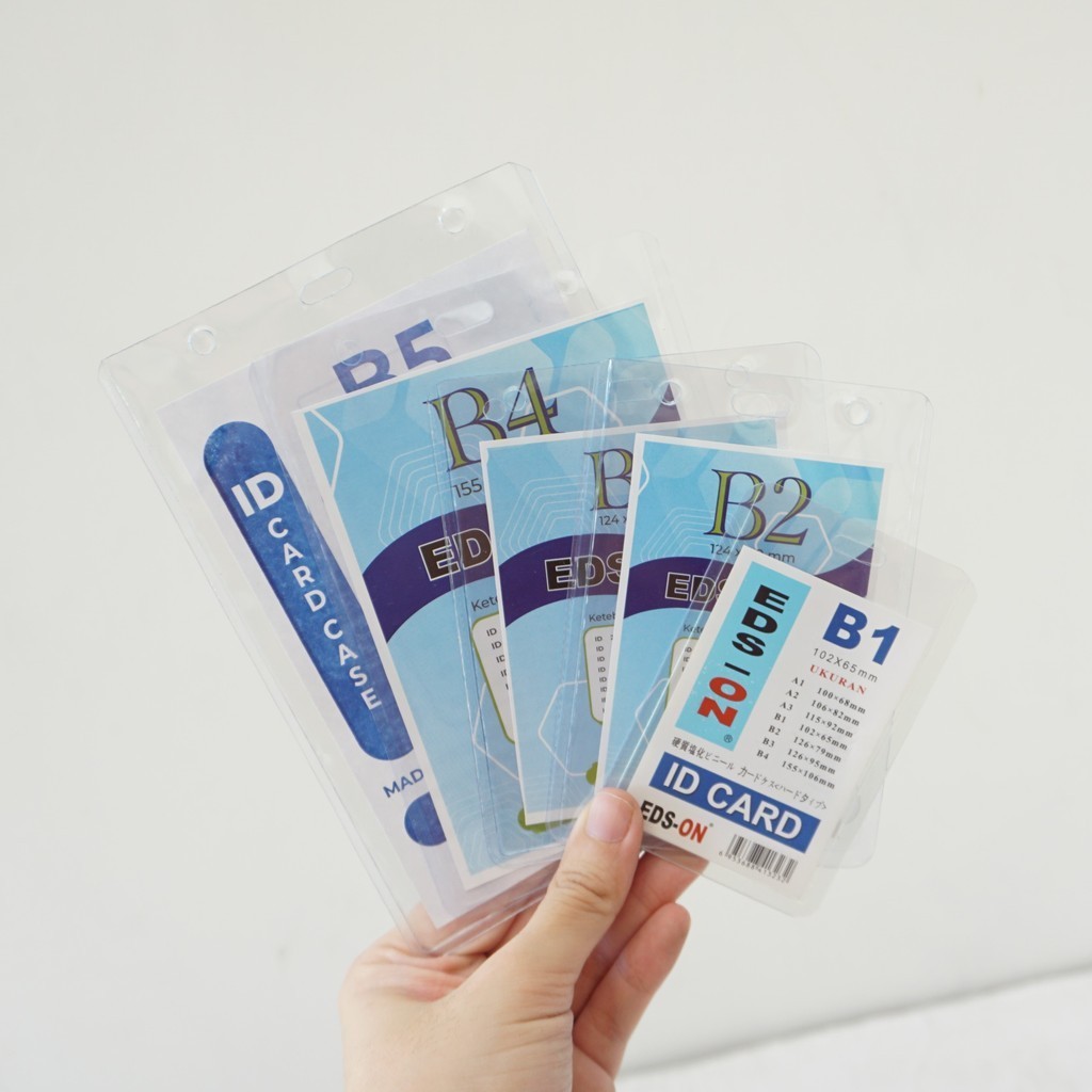 Jual ID CARD PLASTIK MIKA / NAME TAG MIKA / ID CARD MIKA B1 B2 B3 B4 B5 ...