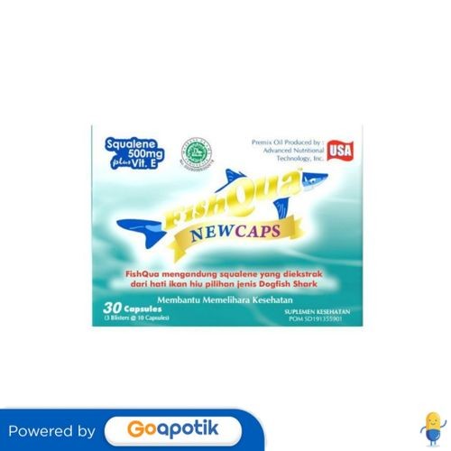 Jual Fishqua Box Isi 30 Kapsul | Shopee Indonesia