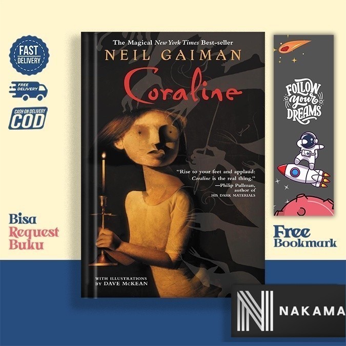 Jual Coraline by Neil Gaiman | Shopee Indonesia