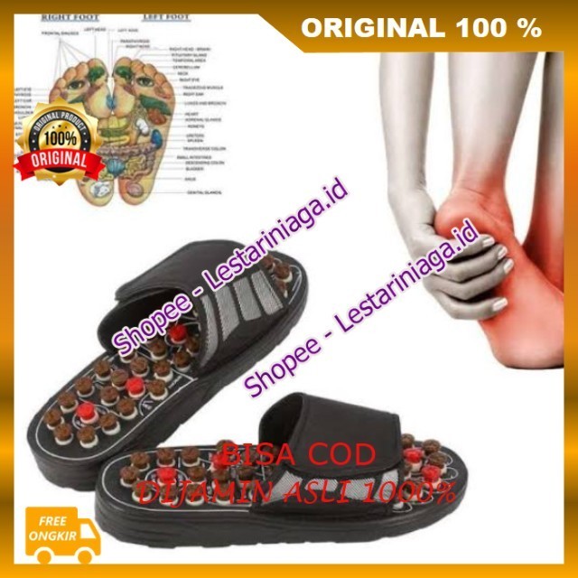 Jual Sandal Kesehatan Sandal Refleksi Akupuntur Sandal Pijat Terapi ...