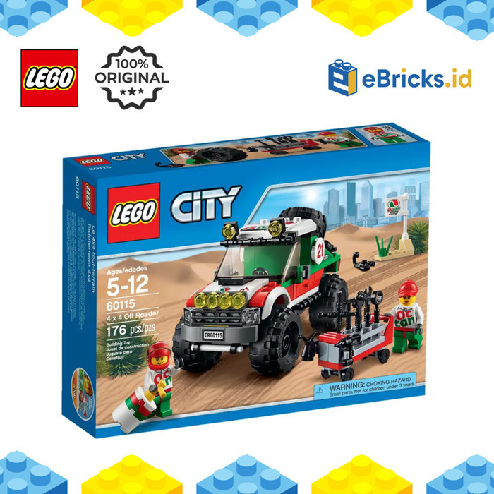 Jual Lego City 60115 4 x 4 Off Roader Special Price (Dus Cacat Minor ...