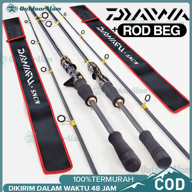 Jual DAIWA Jual joran casting Carbon Fiber Max Drag 20kg Spinning Fishing Rod Baitcasting ...