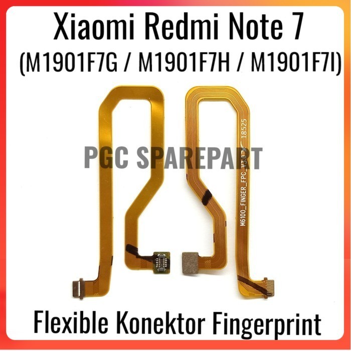 Jual Flexible Konektor Fingerprint Xiaomi Redmi Note 7 / M1901F7G Sidik ...