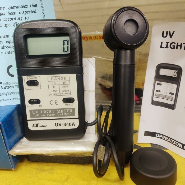 Jual Lutron UV-340A UV Light Meter ( Pocket size Meter ) | Shopee Indonesia