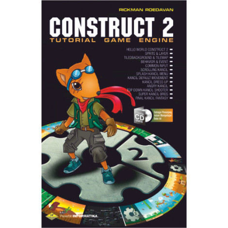 Jual BUKU CONSTRUCT 2 TUTORIAL GAME ENGINE | Shopee Indonesia