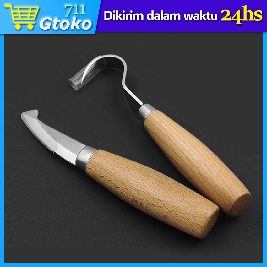 Jual Set Pisau Ukir Pahat Kayu Pisau Raut Pisau Kerajinan Wooden ...