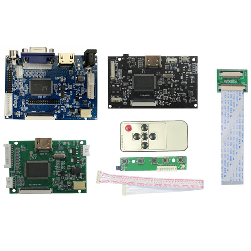 Jual Control Board HDMI-Compatible VGA For 1024*600 HJ070NA-13A 13B EJ070NA-01J AT070TNA2 V.1 ...