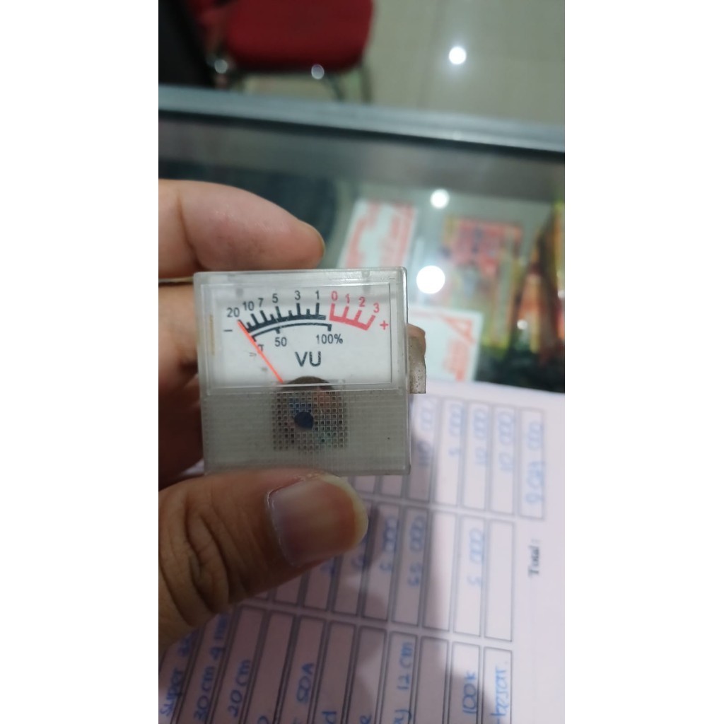 Jual VU METER ANALOG DC KECIL 4x4 4 x 4 CM | Shopee Indonesia