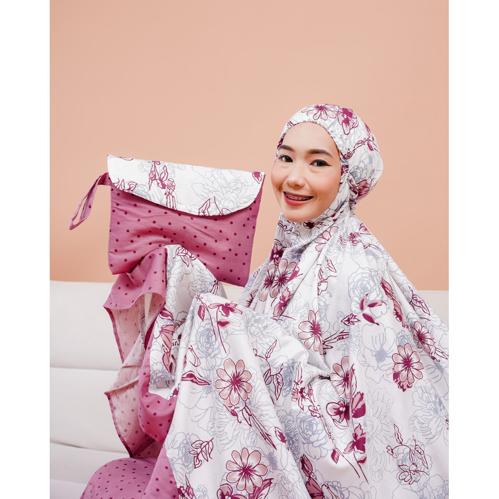 Jual Mukena Rayon Jumbo Mewah Adem Nyaman Lembut Cantik Annisa Atasan ...