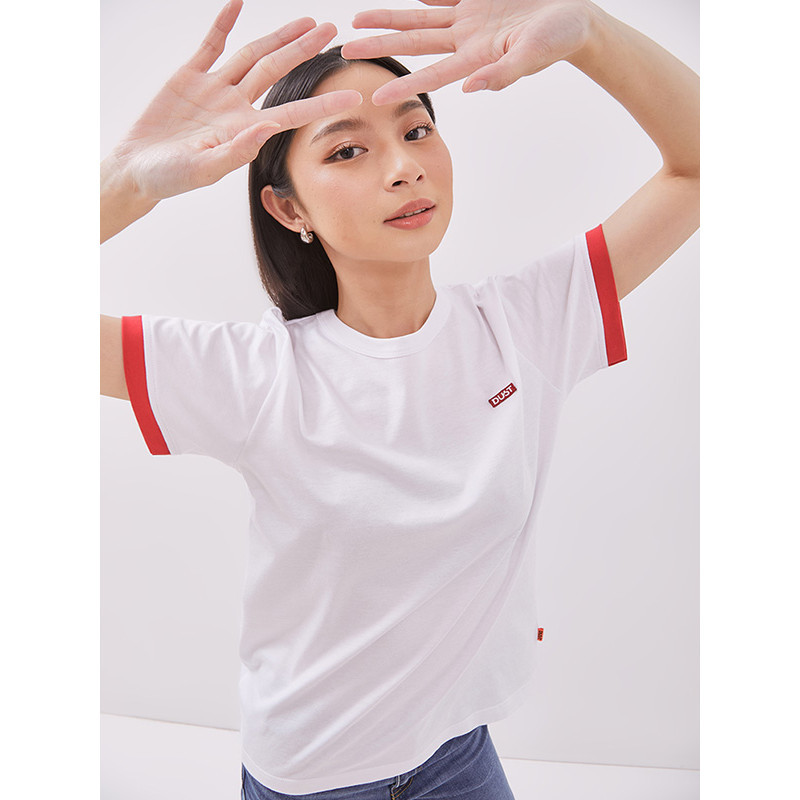 Jual DUST Kaos Rami Putih (D. 74276) | Shopee Indonesia