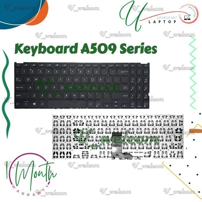 Jual Keyboard Vivobook 15 X509 M509 X512 X512D A509F A509J A509M A509UA ...