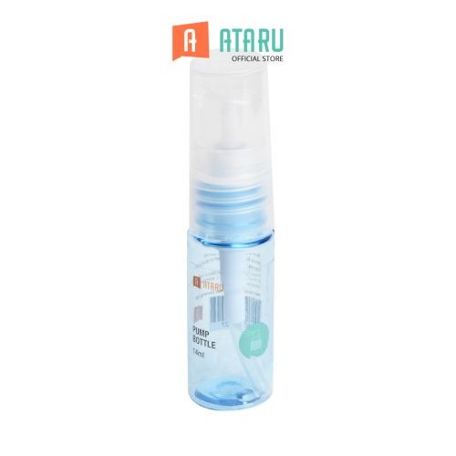 Jual Ataru 14 ml Botol Cairan Pump - Biru Travel Bottle Wadah Sabun ...