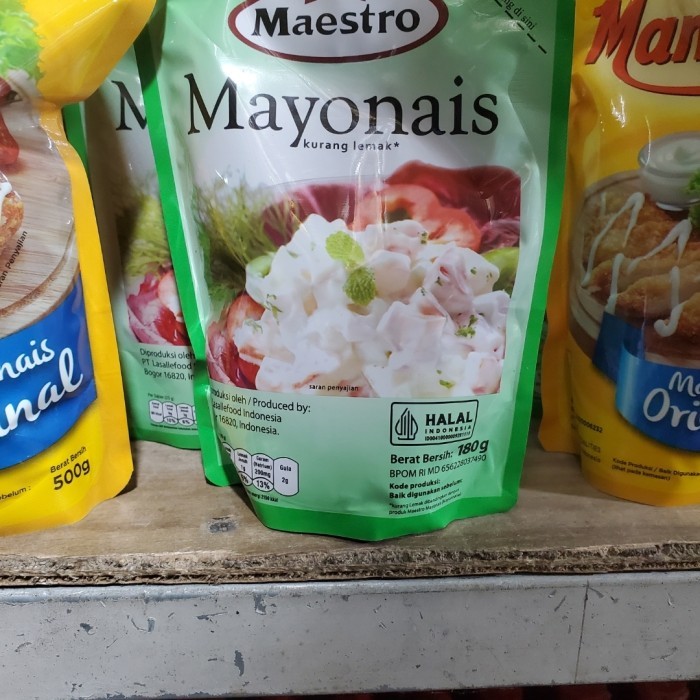 Jual MAESTRO Mayonnaise pouch 180g | Shopee Indonesia