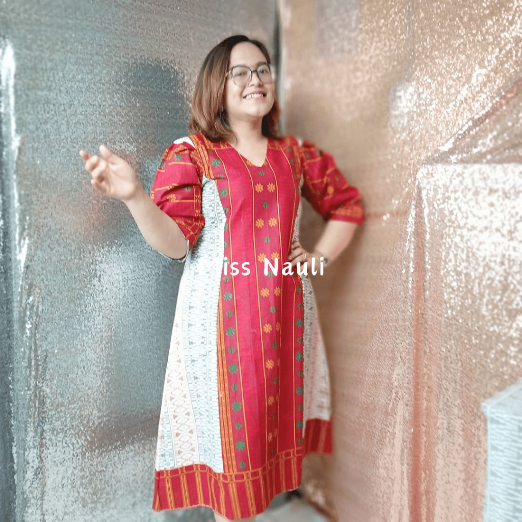 Jual Dress Etnik Ulos Modern Batik Batik by Miss Nauli | Shopee Indonesia