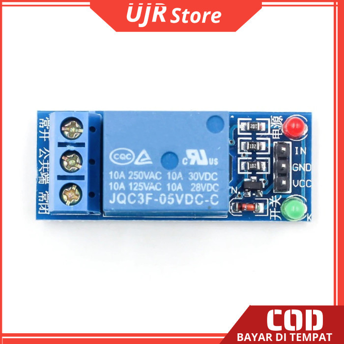 Jual Module Relay 1 Channel 5V Arduino Modul OPTOCOUPLER Rasberry PI ...