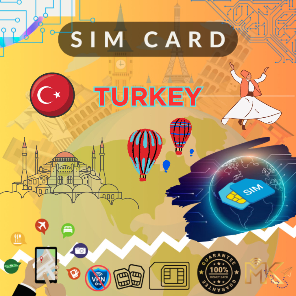 Jual MKTRAVEL - Sim Card Data Internet TURKEY Sim Card | Shopee Indonesia