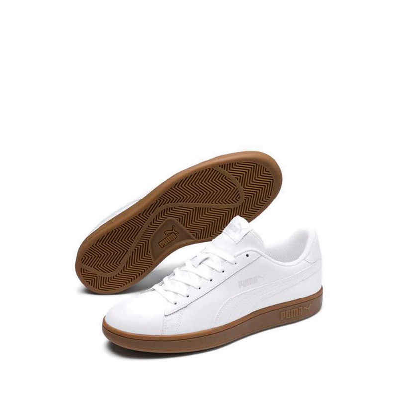 Jual Puma Smash V2 L Men's Sportstyle Shoes - White | Shopee Indonesia