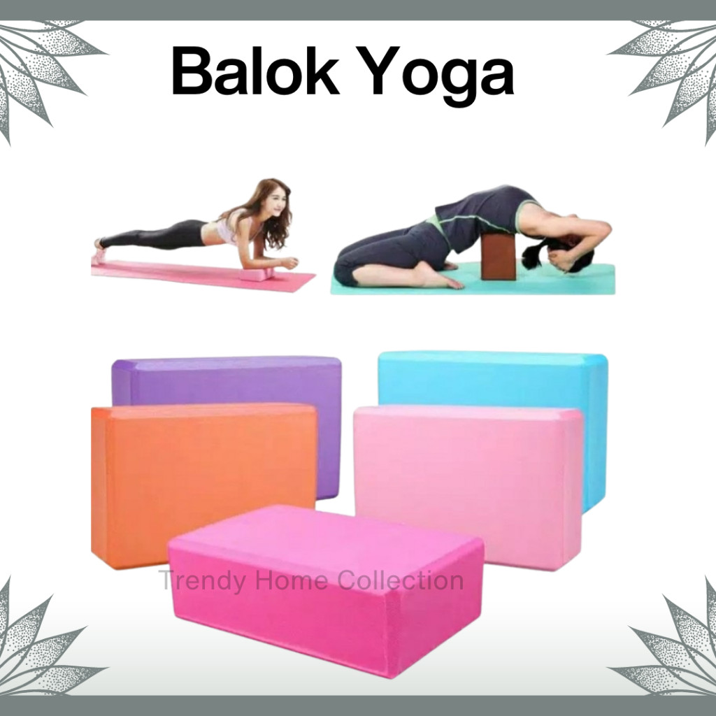 Jual BALOK YOGA/YOGA BRICK/YOGA BLOCK PVC EVA ORIGINAL HARGA GROSIR ...