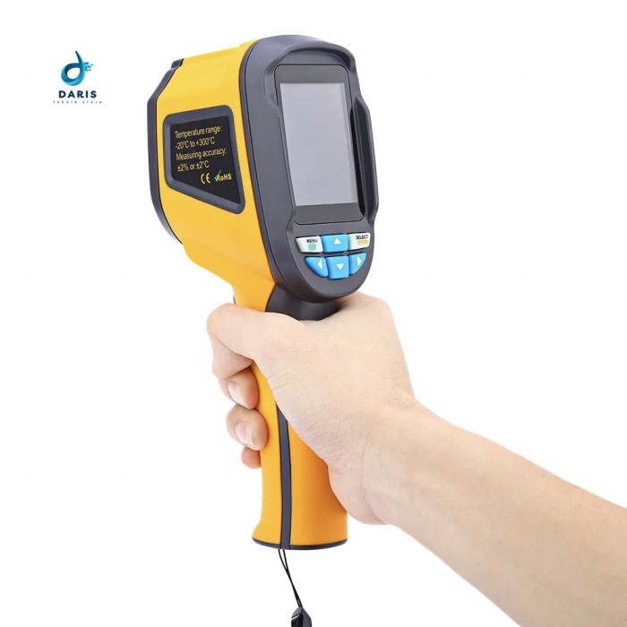 Jual Thermal Camera HTI HT02D Imager Infrared Thermometer Gun HT-02D ...