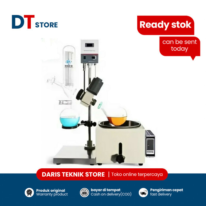 Jual Rotary evaporator manual lift vacuum rotovap 2L lab distilation | Shopee Indonesia